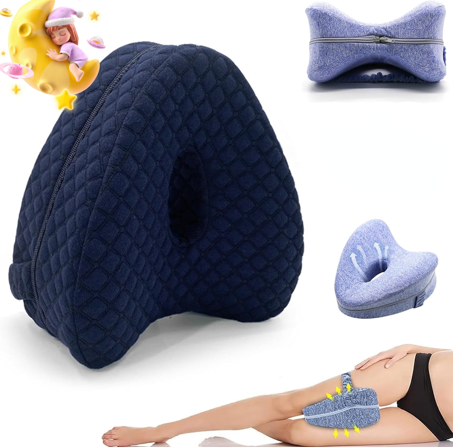 Revoget Alignment Pillows - Relieve Hip Pain & Sciatica, Leg Alignment ...