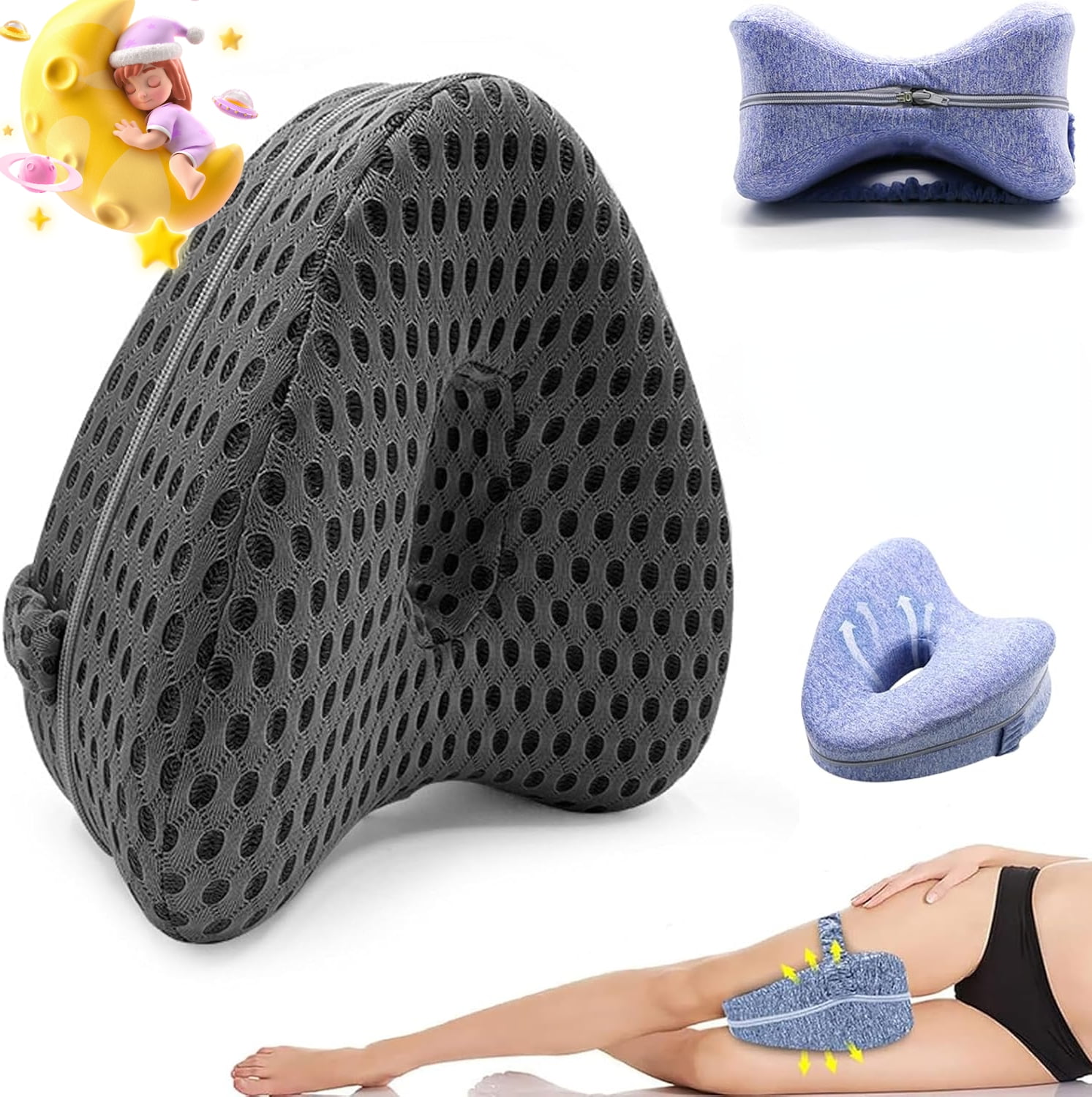 Revoget Alignment Pillows - Relieve Hip Pain & Sciatica, Leg Alignment ...