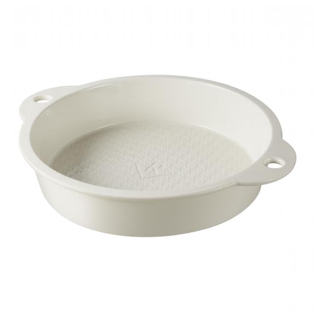 Revol 647708 Les Naturels Round Cake Pan Giftboxed, Soft Cream ...