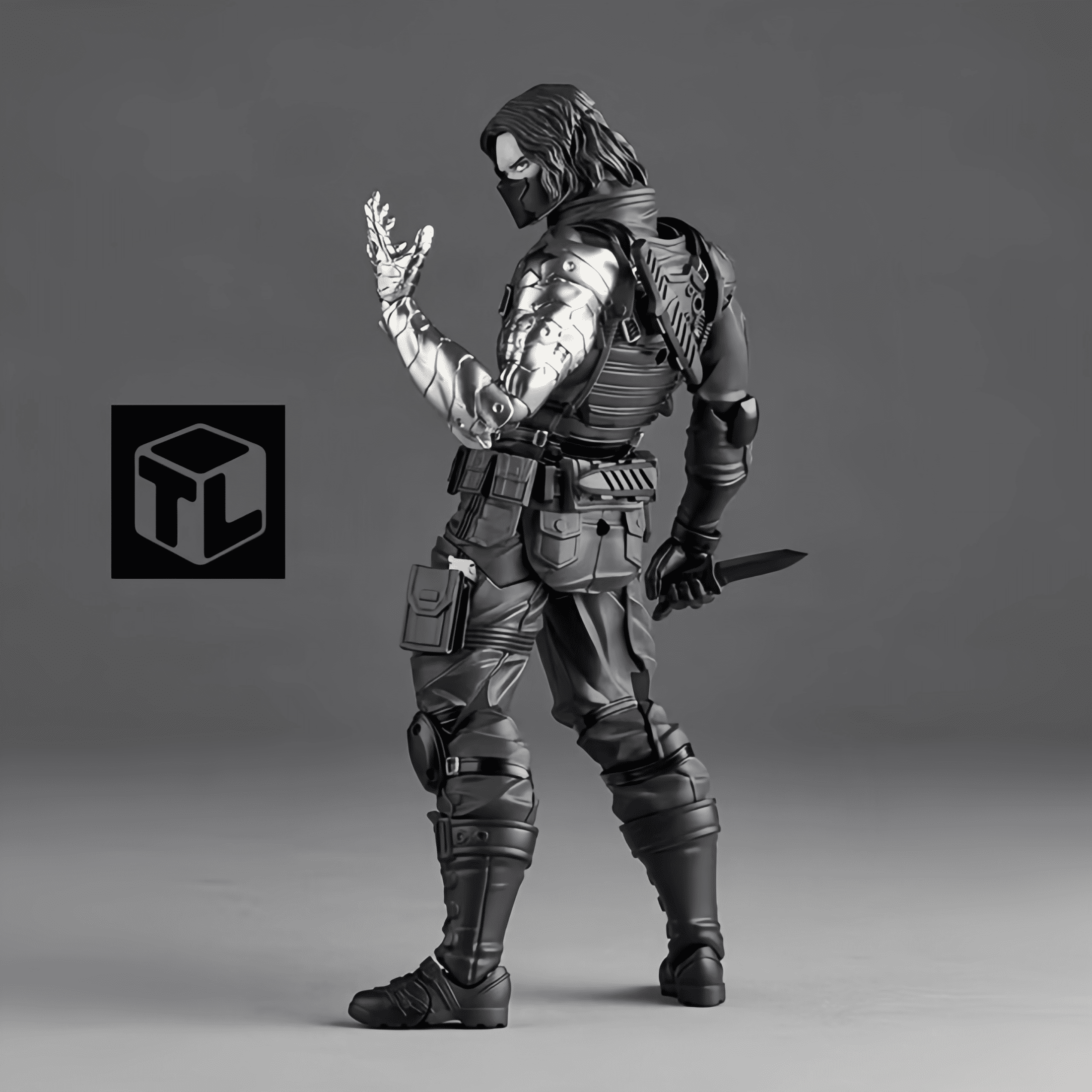 "Revoltech Amazing Yamaguchi Articulated Soldier Figure - 6.5" Poseable ...