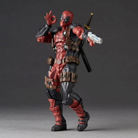 Revoltech Amazing Yamaguchi Deadpool Ver. 2.5 Action Figure - Walmart.com