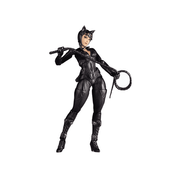 Revoltech Yamaguchi Black Catwoman Action Figure - Poseable Gotham City ...