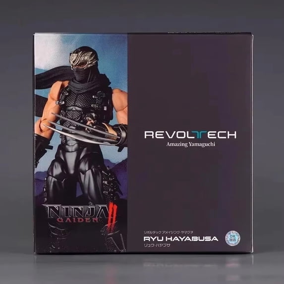 Revoltech Yamaguchi Ninja Gaiden Ryu Hayabusa 1/12 Scale Articulated ...