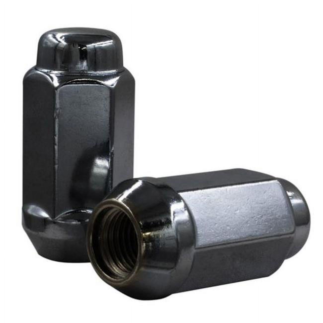 Revolution 131167BLK 2.00 in., 0.875-0.562 in. Bulge Acorn Lug Nuts ...