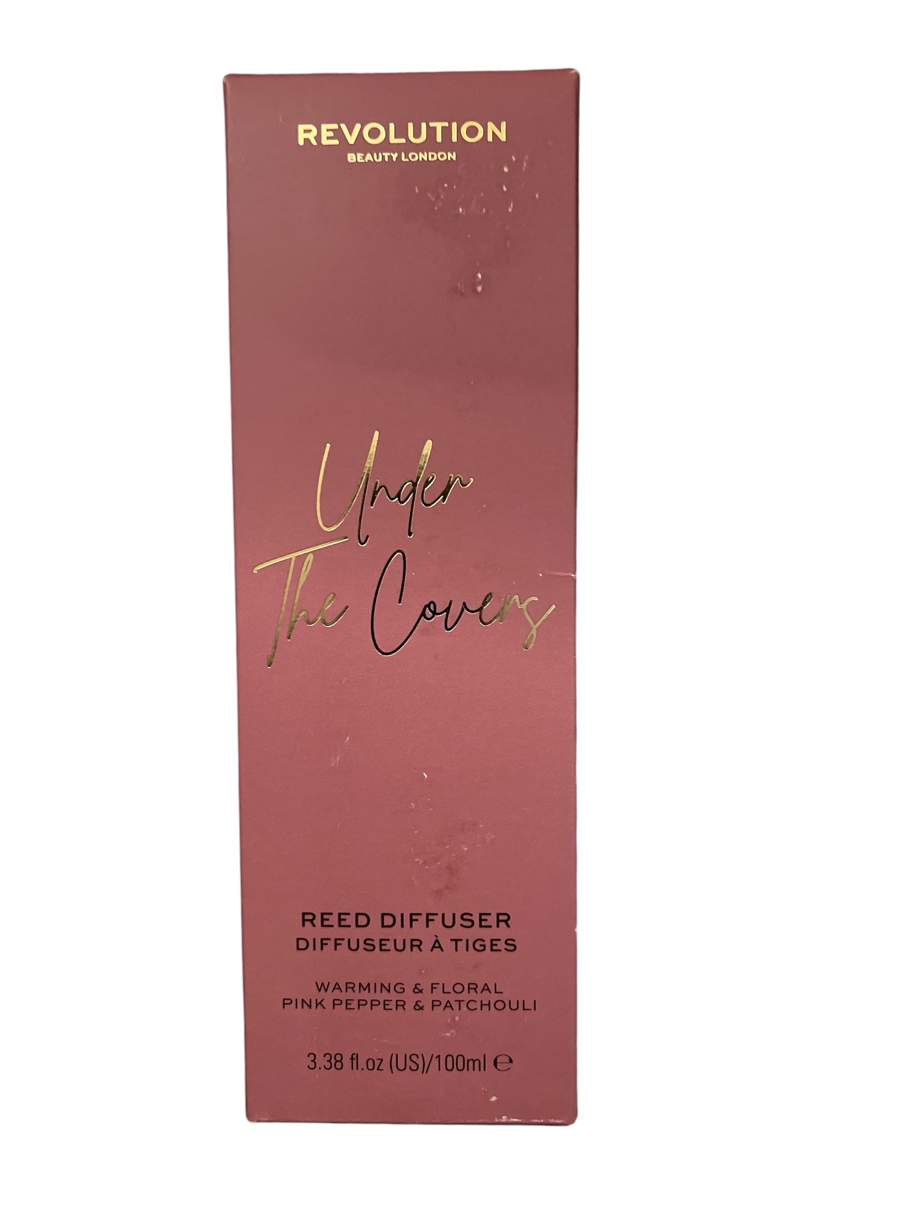 Revolution Beauty Home Under the Covers Reed Diffuser - Warming & Floral Scent with Pink Pepper ...