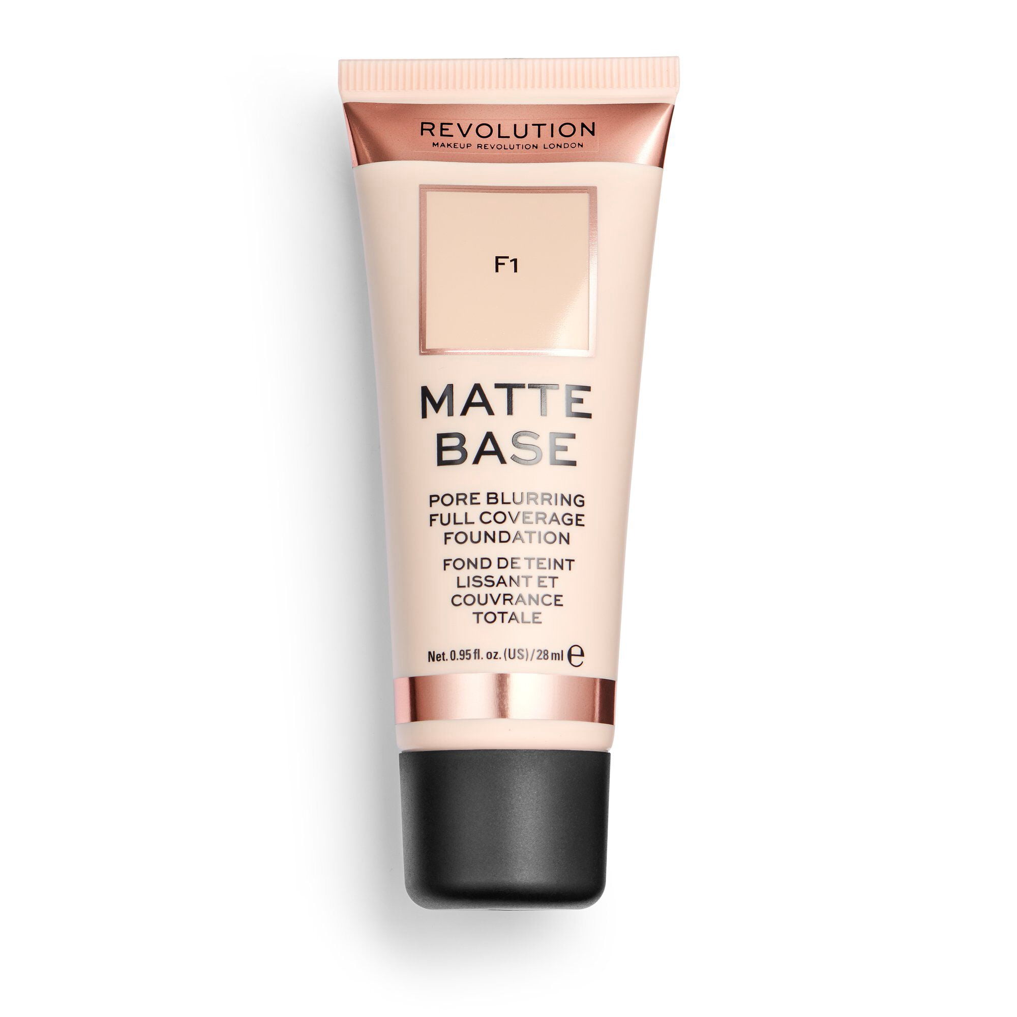 Revolution Beauty - Matte Base Pore Blurring Full Coverage Foundation ...