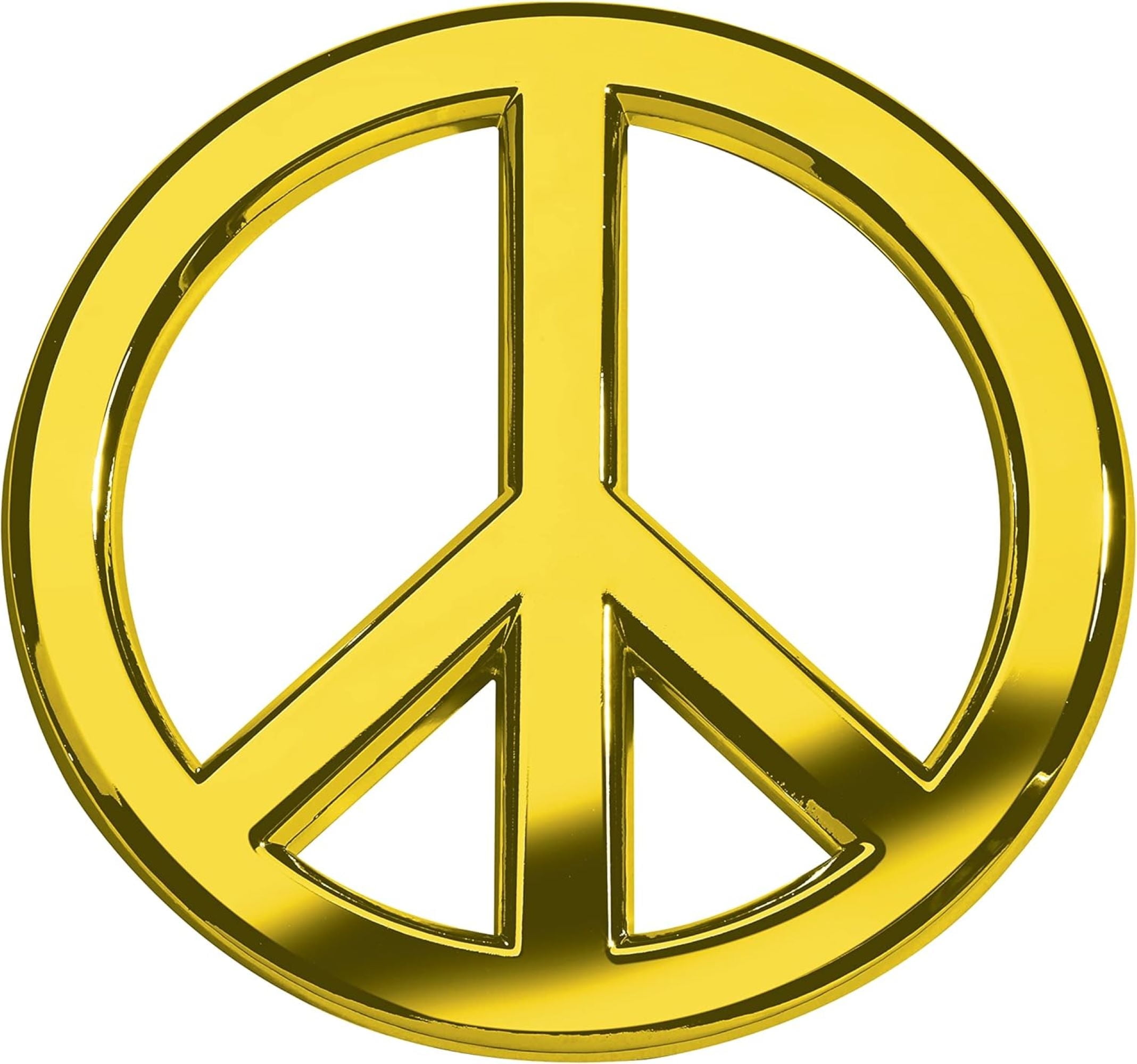 Revolution Car Badges 3D Peace Sign, Automotive Emblem Decals Stickers ...