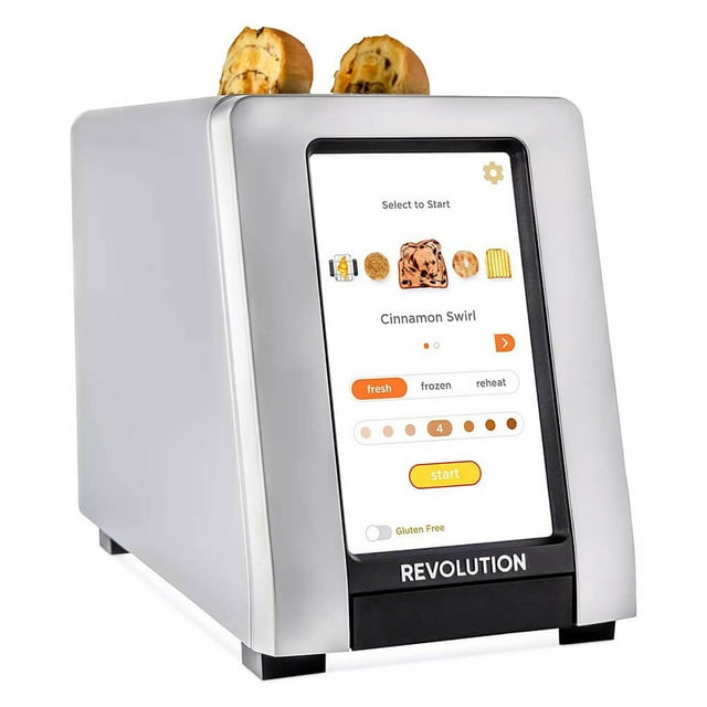 Revolution Cooking R270P InstaGLO 2 Slice High Speed Smart Toaster ...