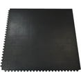 Revolution Interlocking Rubber Floor - 12mm x 36 in x 36 in Rubber ...