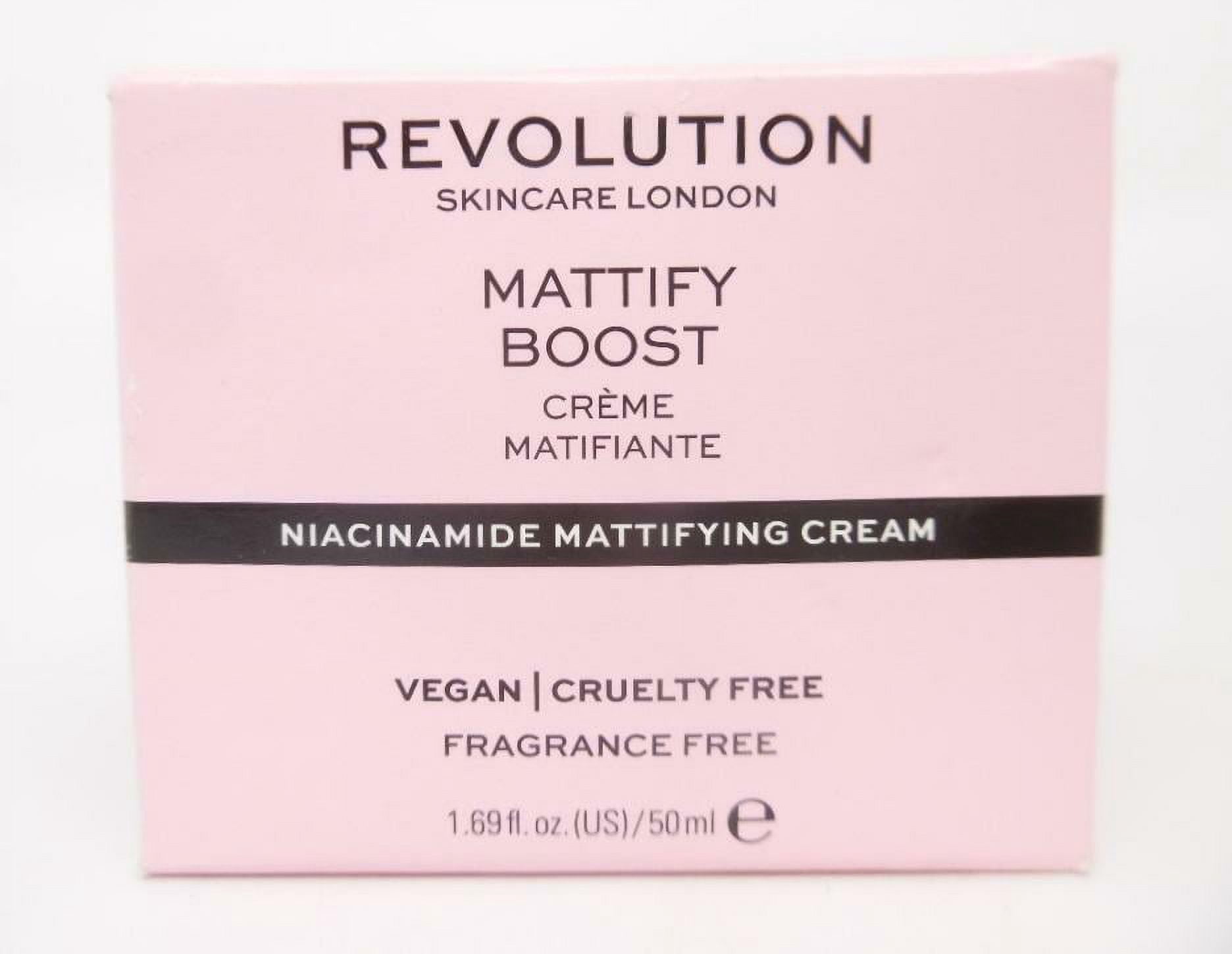 Revolution Skincare Mattify Boost Crème Niacinamide Mattifying Cream ...