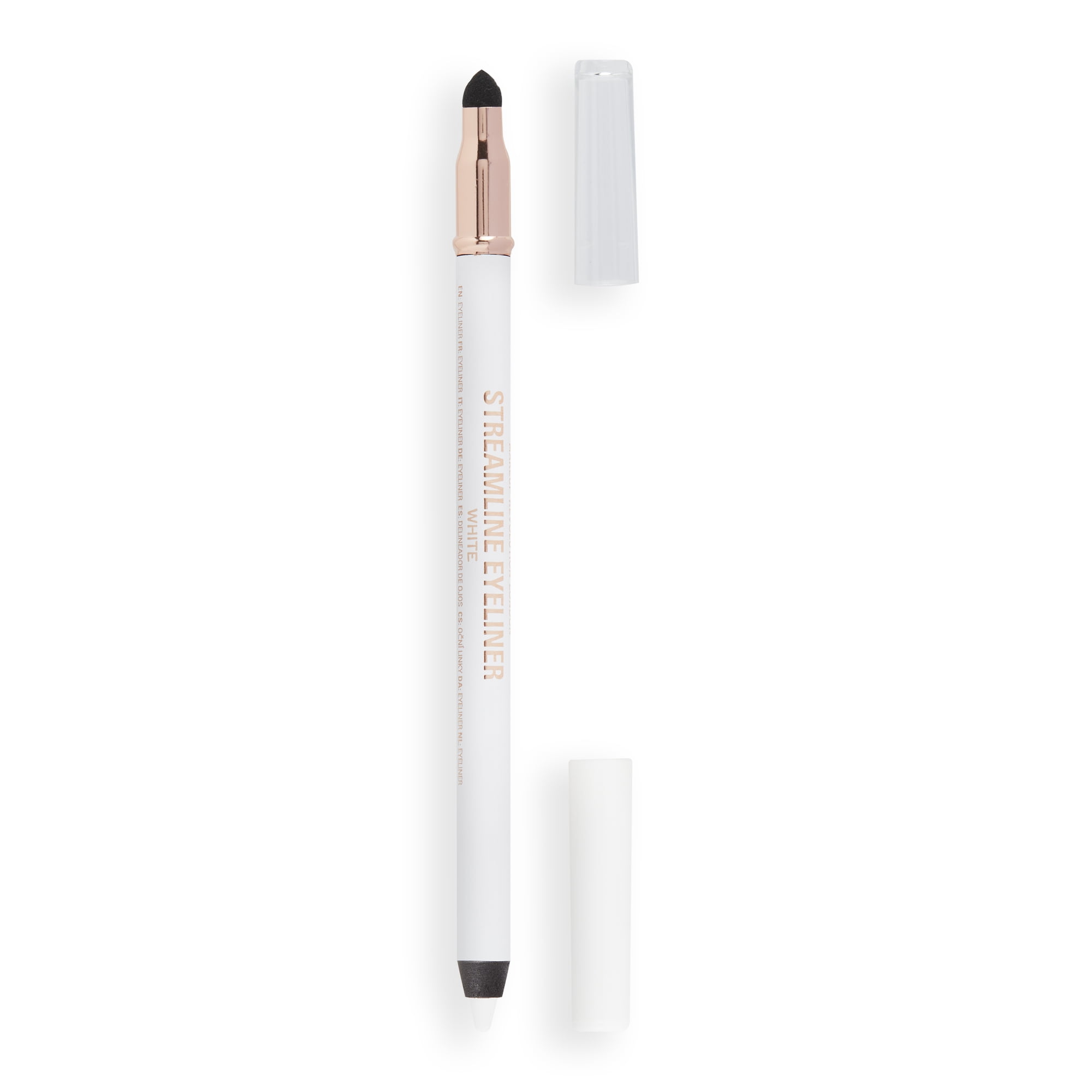 Revolution Streamline Ultra-Pigmented Waterline Eyeliner Pencil, White ...