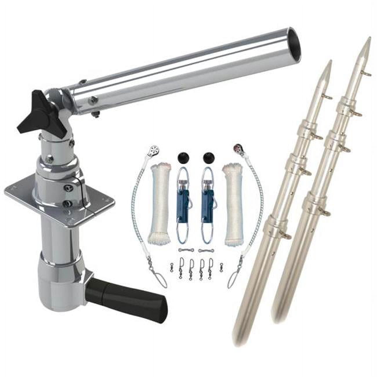 Revolution Top Gun Telescoping Poles & Complete Single Line Rigging Kit ...