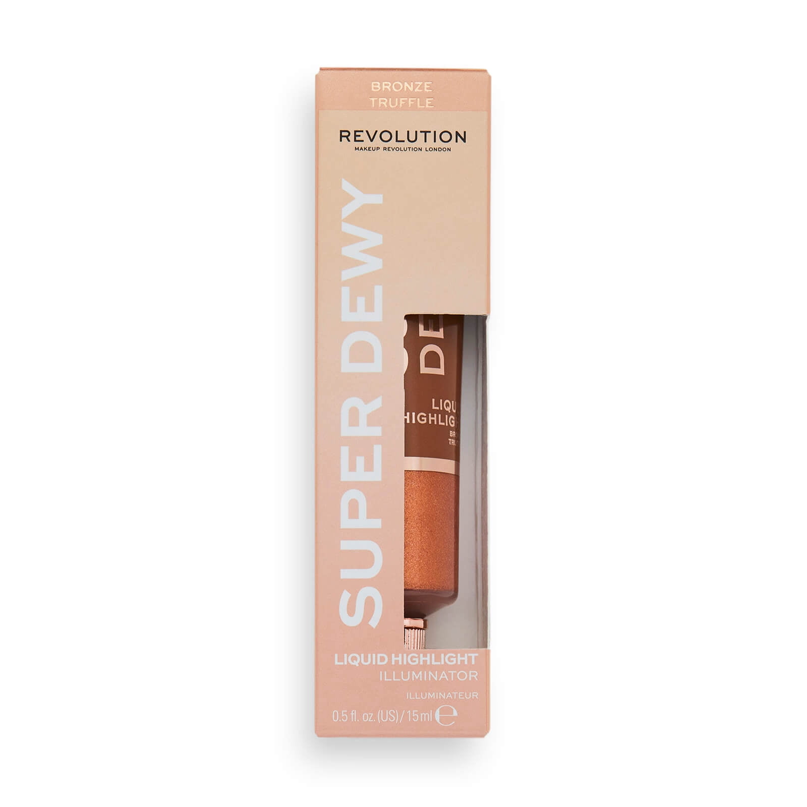 Revolution superDewy Liquid Highlight, Bronze Truffle, 0.5 Fl. Oz (15 ...