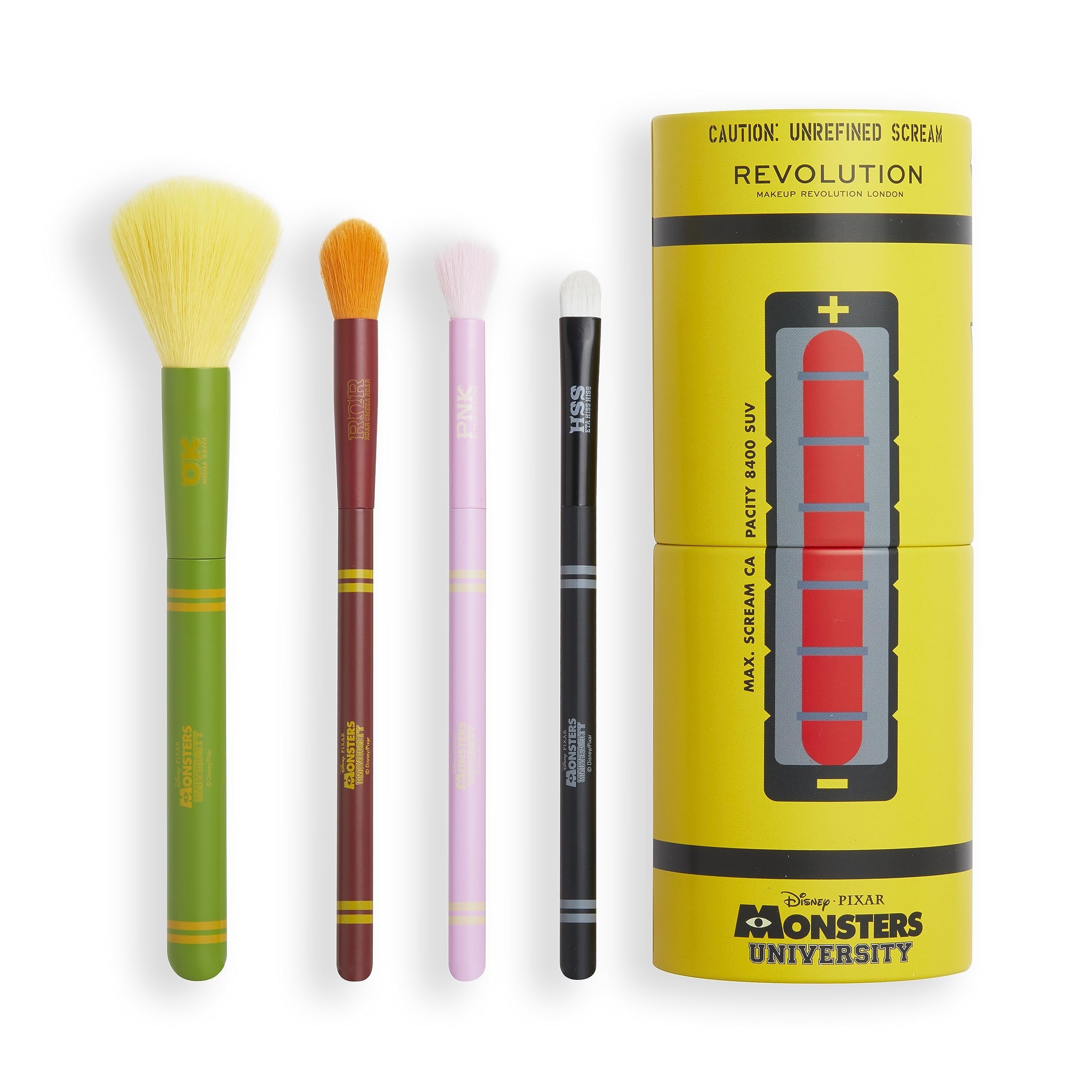 Revolution x Monsters University Scare Can Brush Set & Sulley-inspired ...