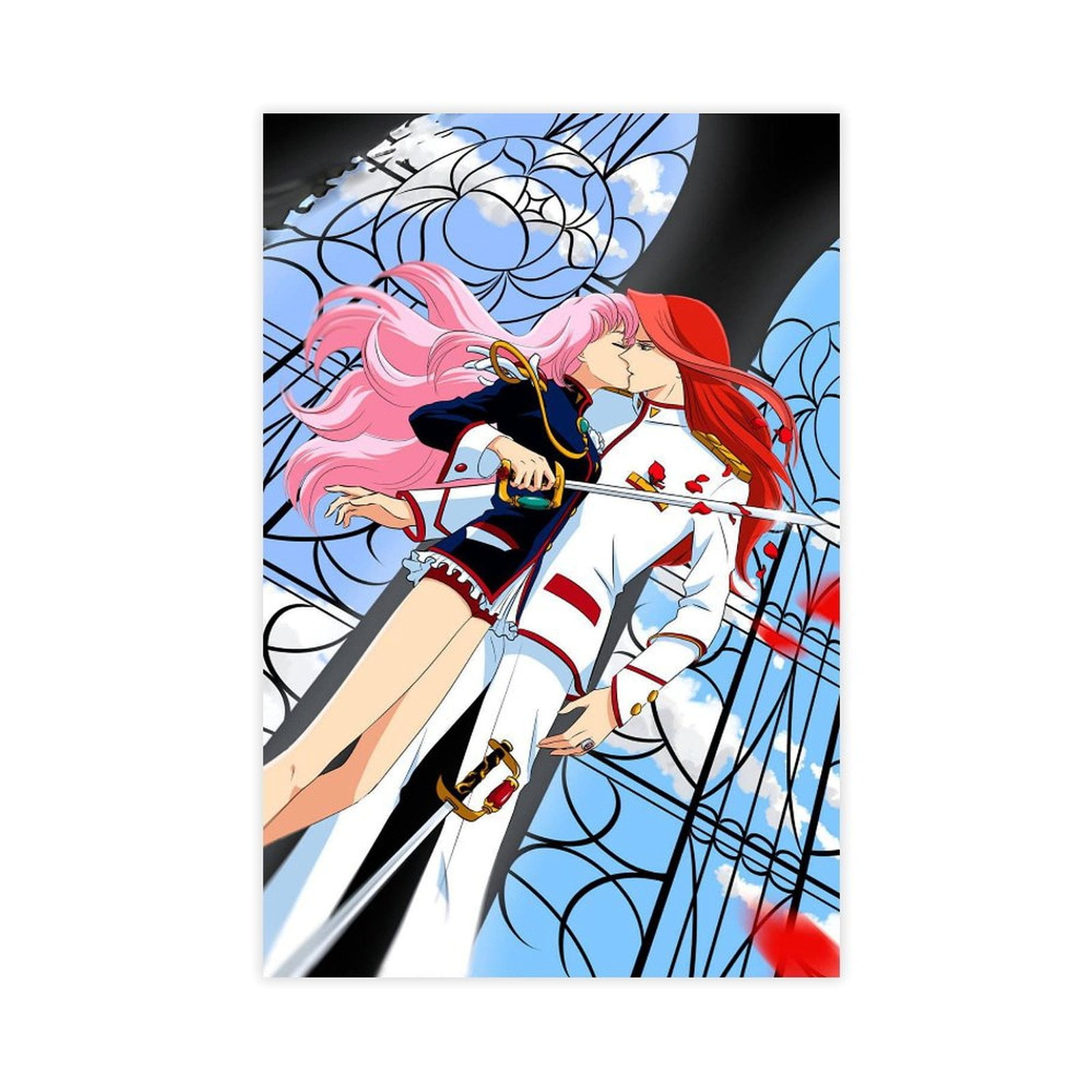Revolutionary Girl Utena Manga Anime Characters Posters Art Print ...
