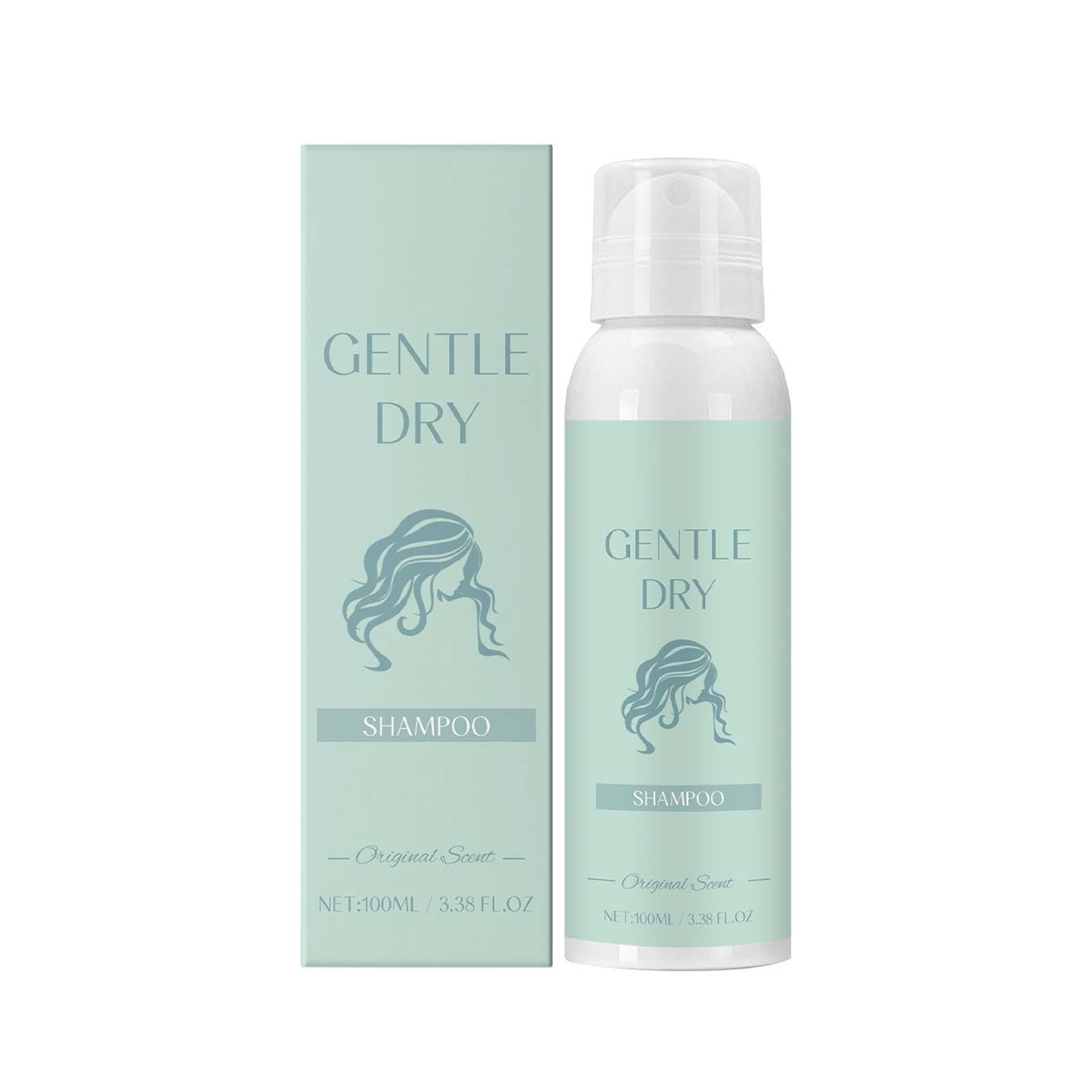 Revolutionary No Rinse Dry Hair Spray Shampoo 100ml Volumizing Oil ...