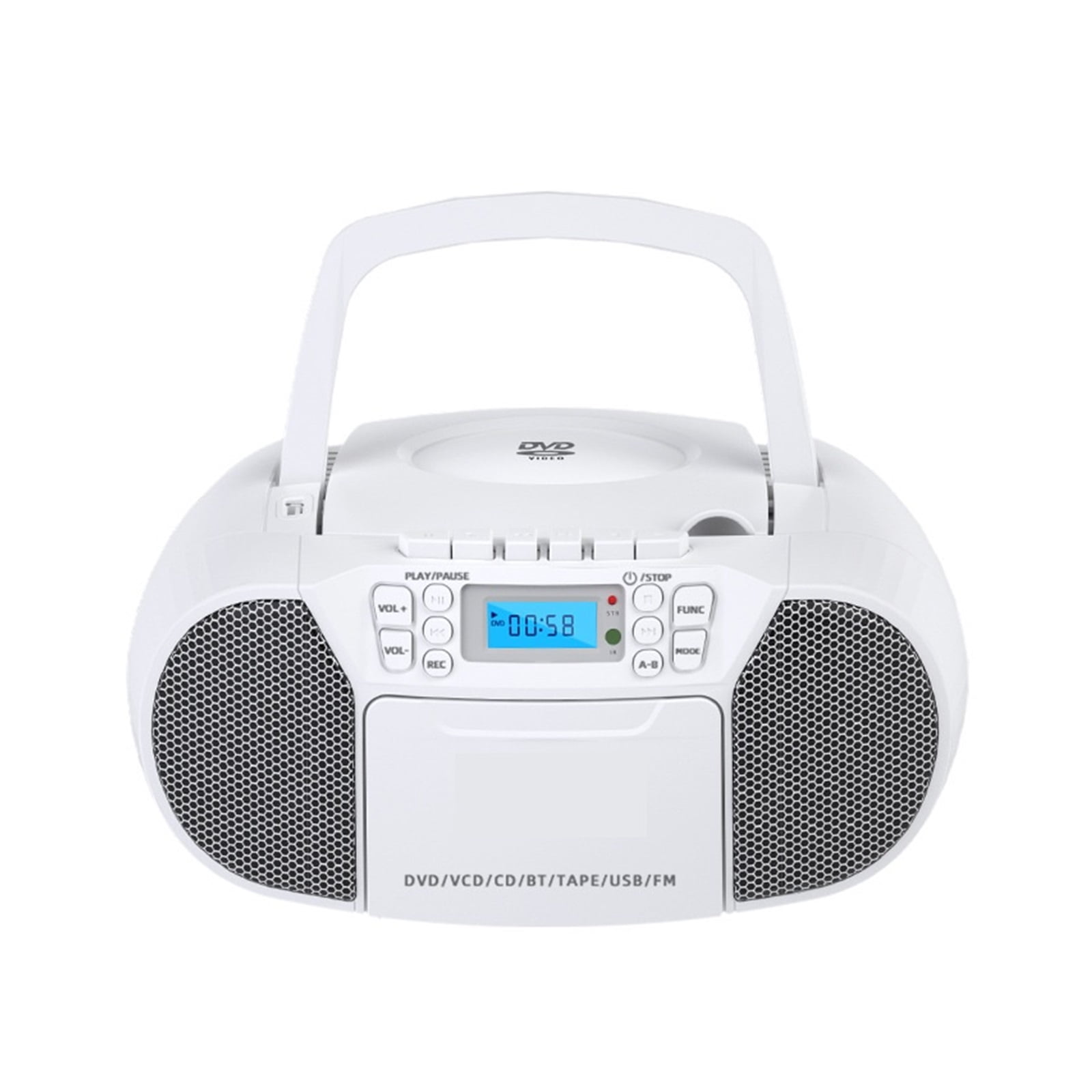 Revolutionize Your Music Game with Our Portable Cassette DVD/CD Player ...