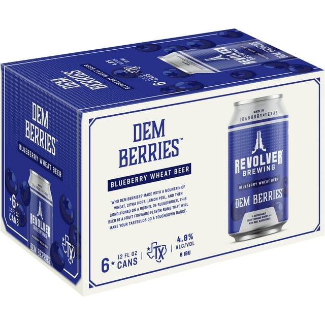 Revolver Brewing, Dem Berries, Ales, Craft Beer, 6 Pack, 12 fl oz ...