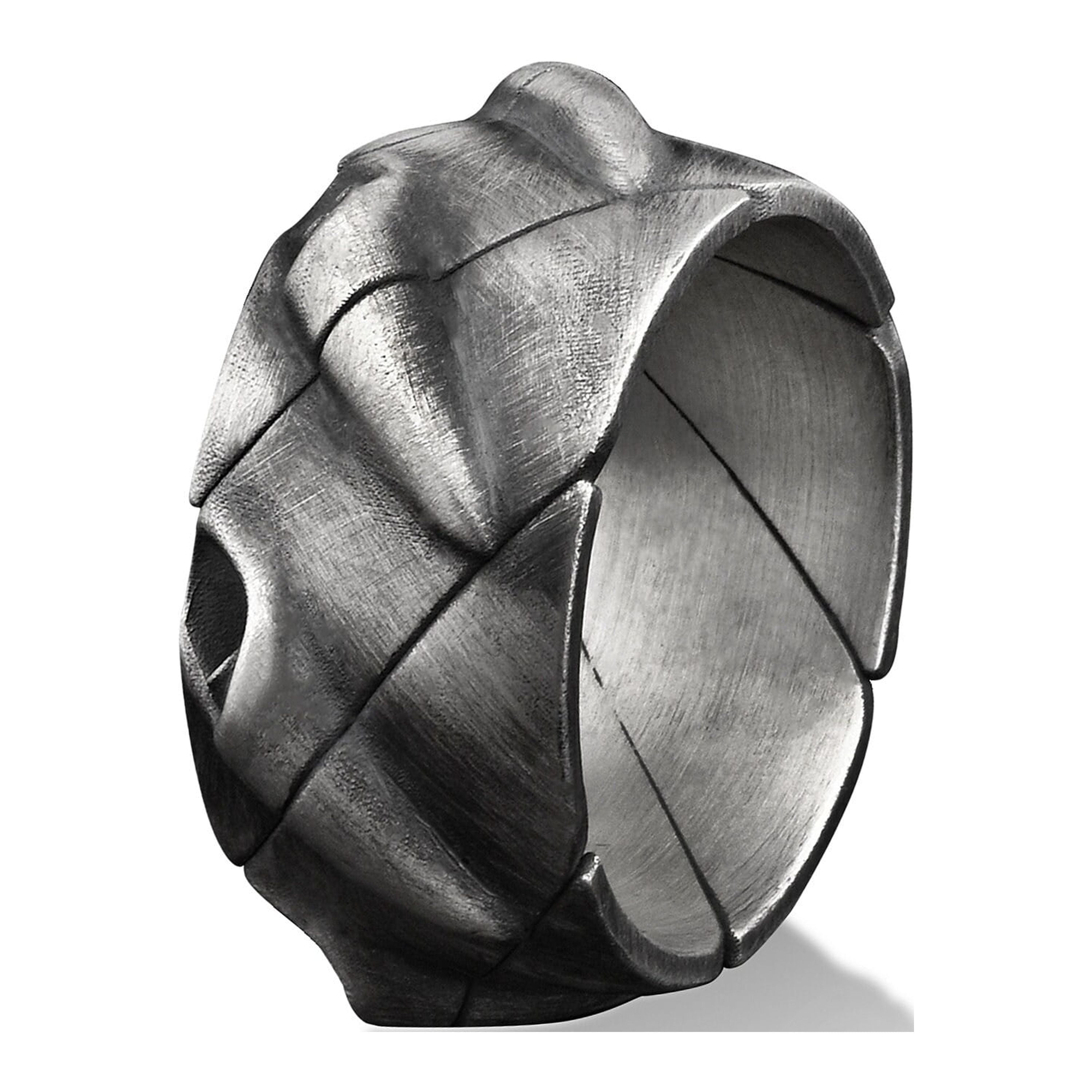 Revolver Magazine Handmade Sterling Silver Men Band Ring, Bullets ...