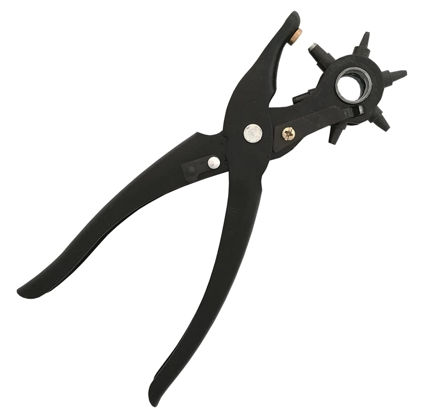 Revolving Leather Belt Punching Machine Large Heavy Duty Holes Punches ...