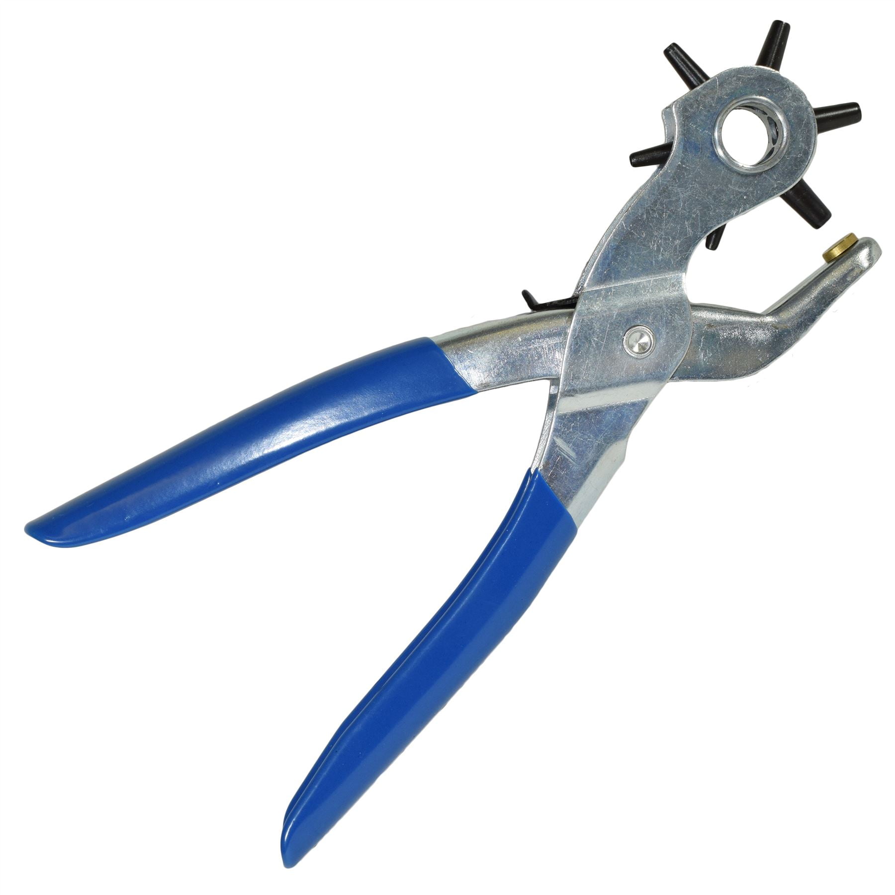 Revolving Leather Card Plastics Punch Pliers Round Hole Marker Belt 2mm ...