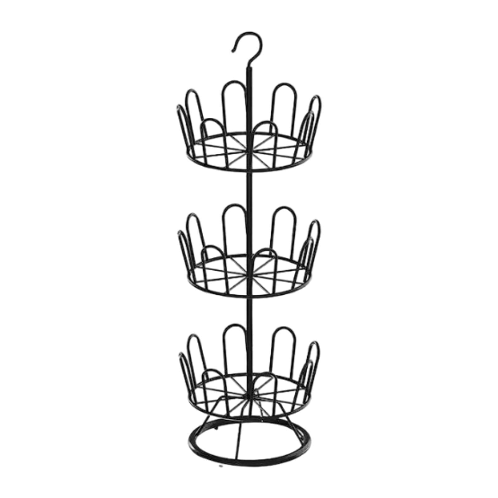 Revolving Shoe Rack Round Shoe Organizer Rack Modern Shoes Drying ...