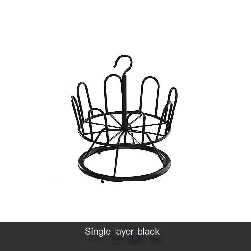 Revolving Shoe Rack Round Shoe Organizer Rack Modern Shoes Drying ...