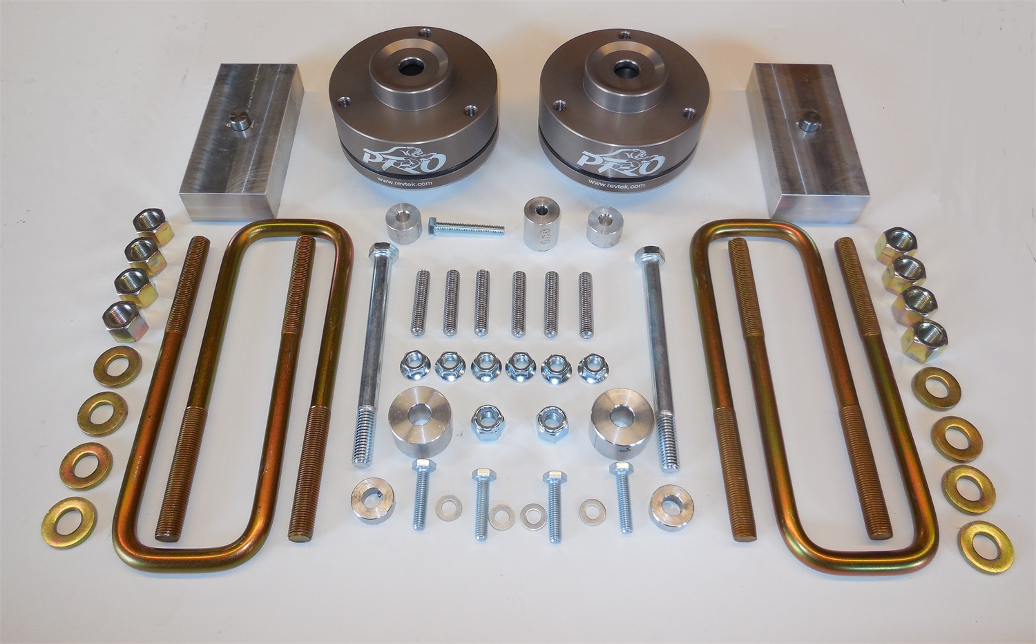 Revtek 3 Inch Lift Suspension System with Rear Lift Blocks - 40012 ...