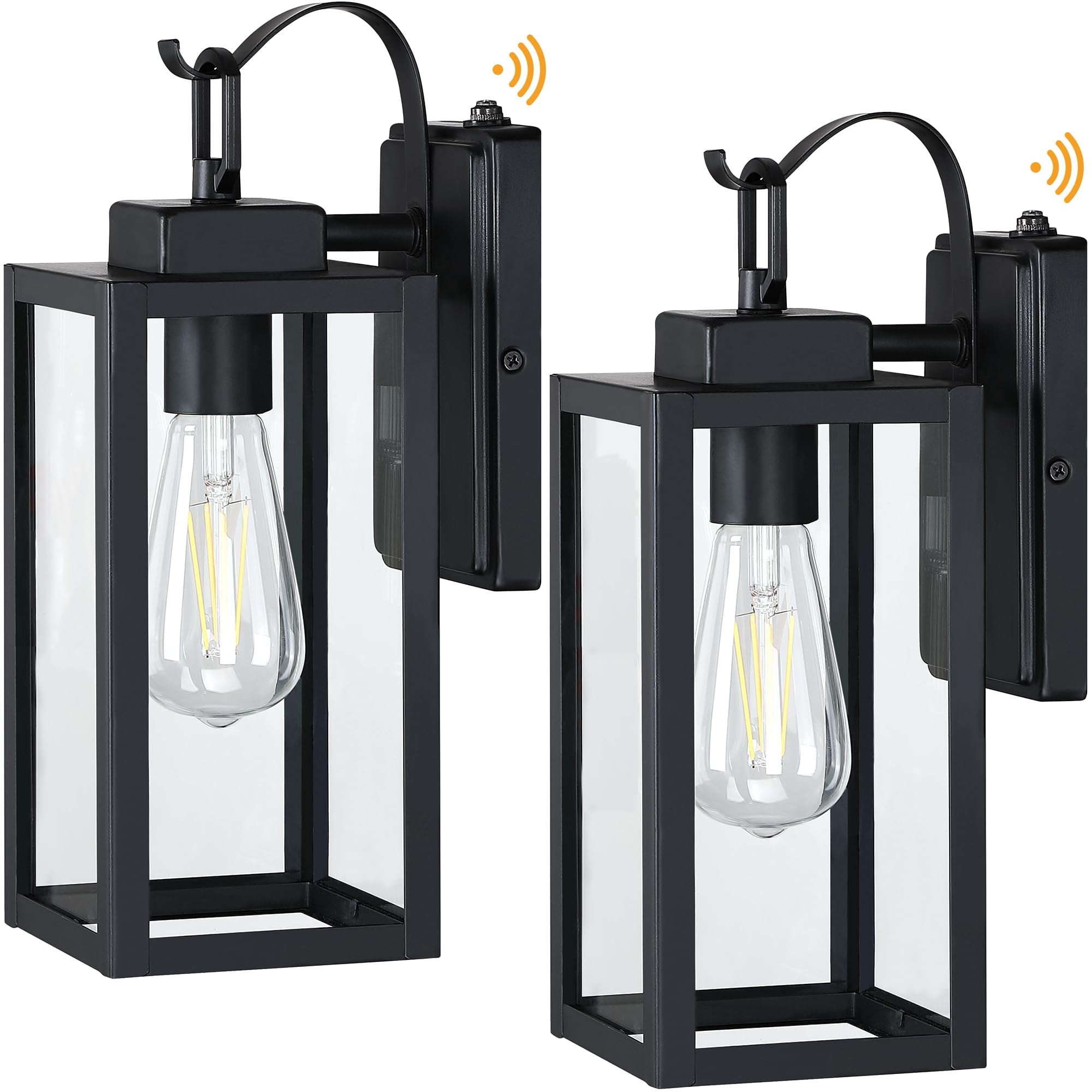 Revtronic Outdoor Wall Lantern Dusk to Dawn, Anti-Rust Exterior Wall ...