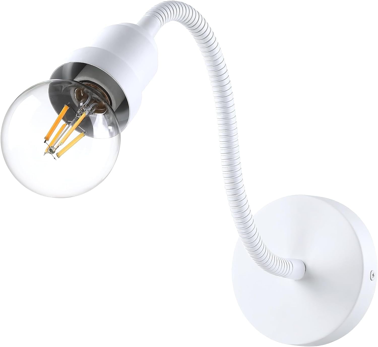 Revtronic T2300784 Hardwire Wall Sconce, Matte White, Wall Mounted ...