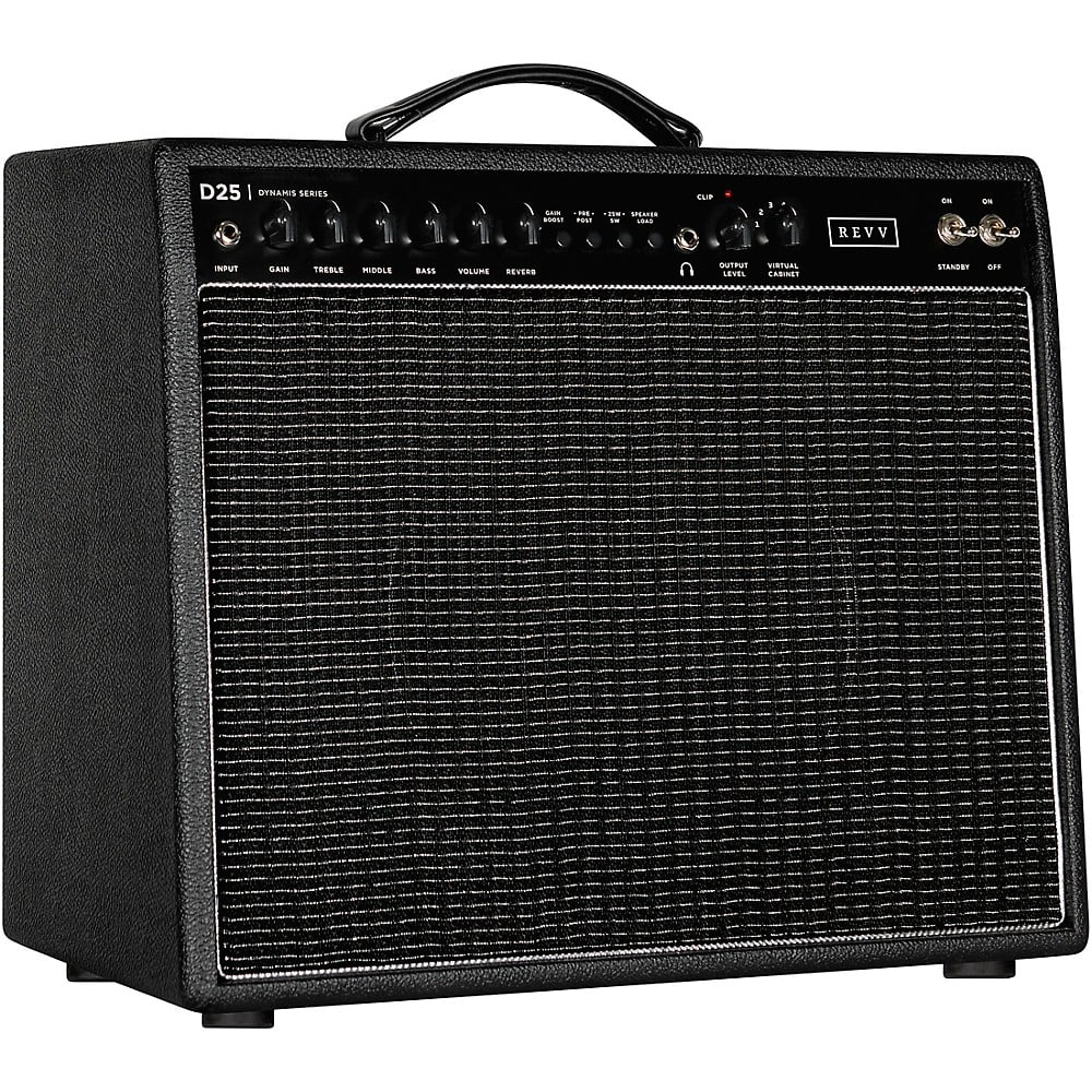 Revv Amplification D25 25W 1x12 Tube Combo Amplifier Black - Walmart.com