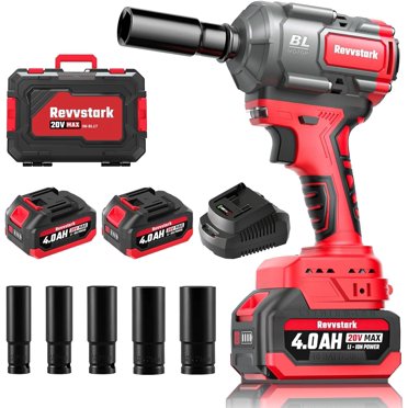 HART 20-Volt Brushless Impact Driver Kit (1) 20-Volt 2.0Ah Lithium-ion ...