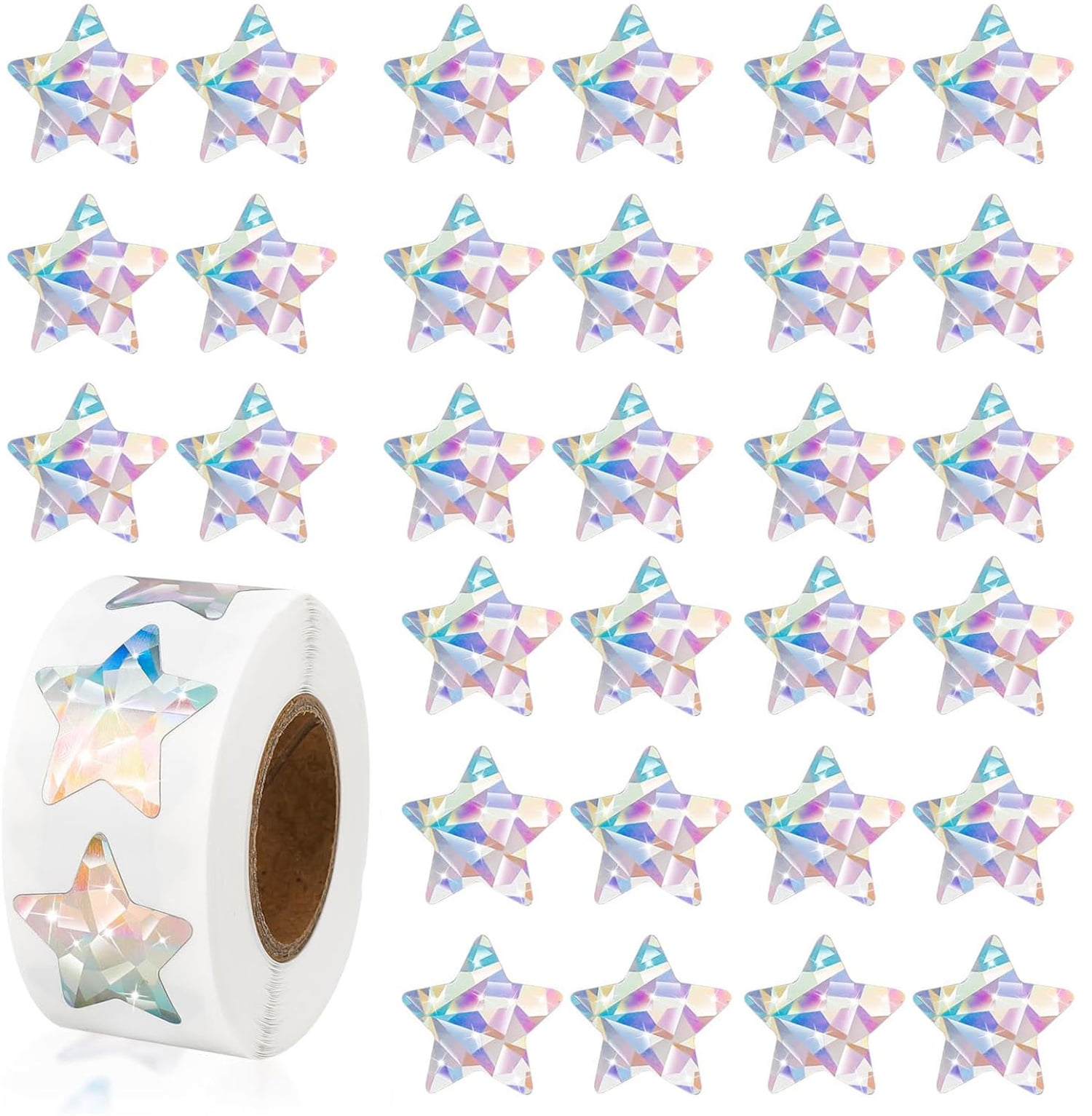 Reward Chart Star Stickers,Happon 500 Pcs Star Stickers for Reward ...