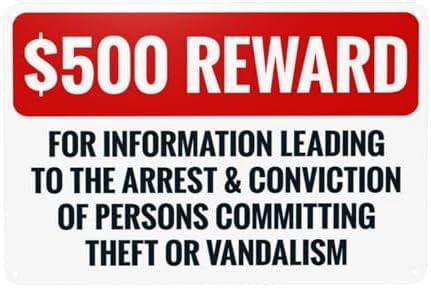 Reward For Information Leading To The Arrest And Conviction Of Persons ...
