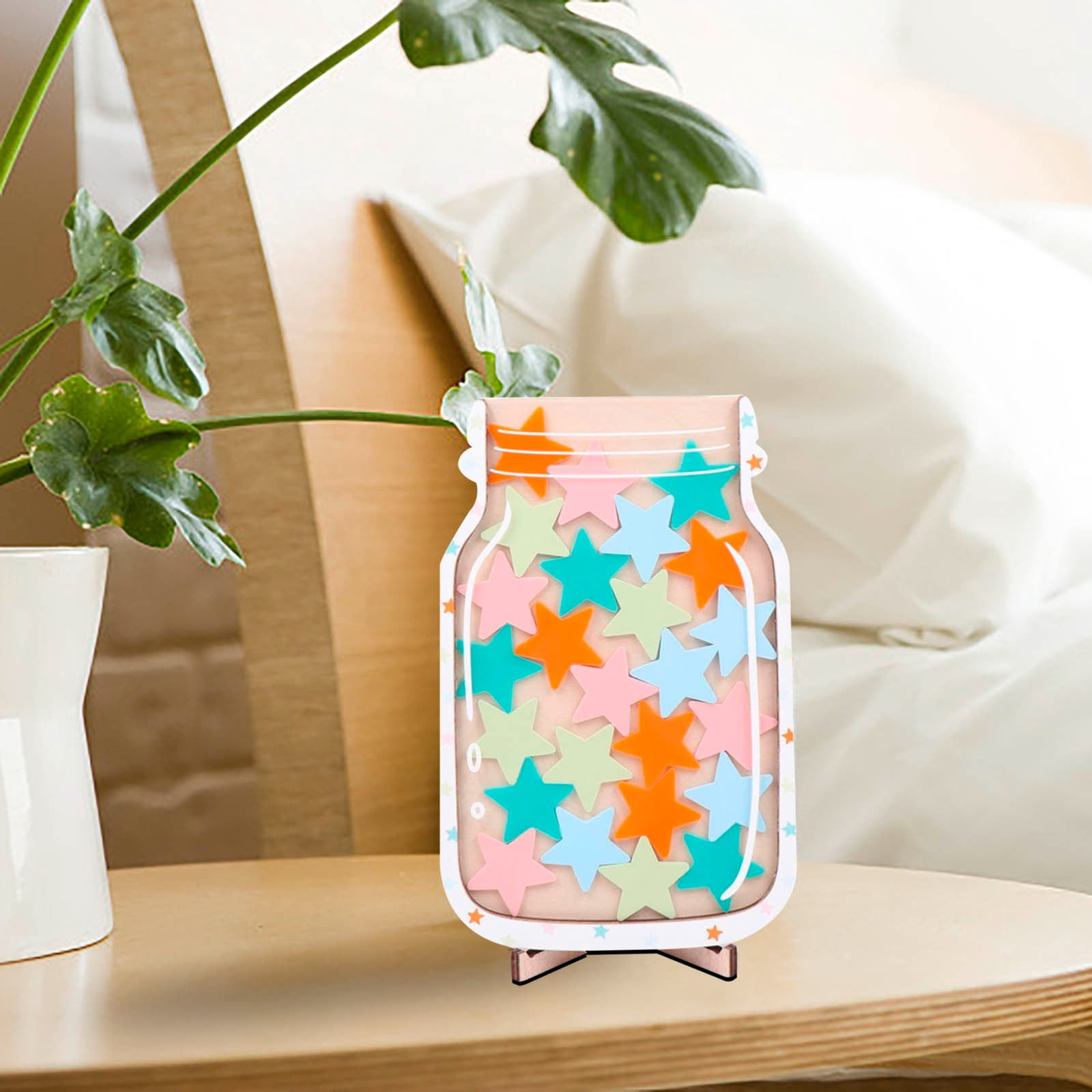 Reward Jar,Star Jar,Magnetic Reward Jars for Kids,Star Jar Reward ...