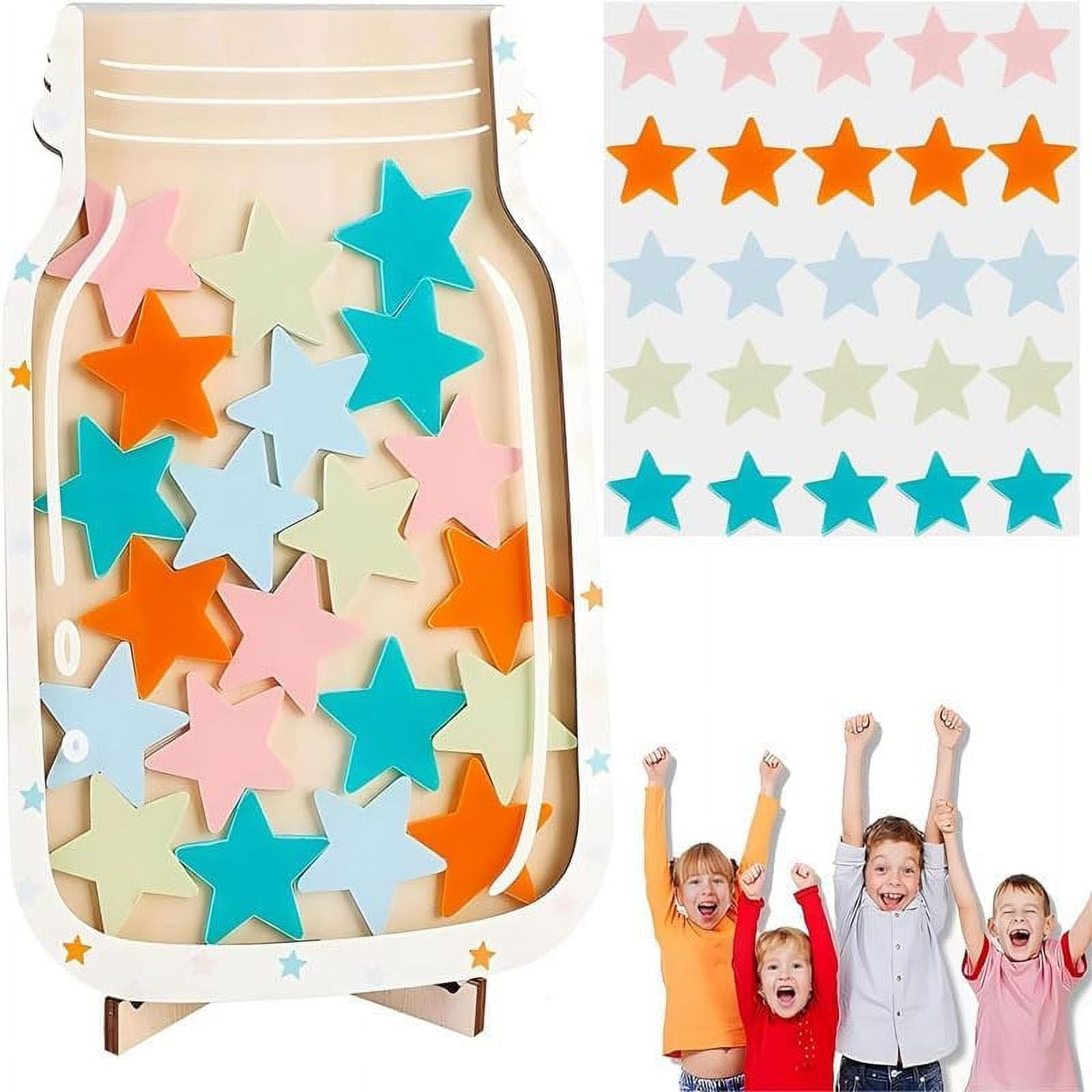 Reward Star Jars for Kids,Reward Chart for Kids Toddler Potty Training ...