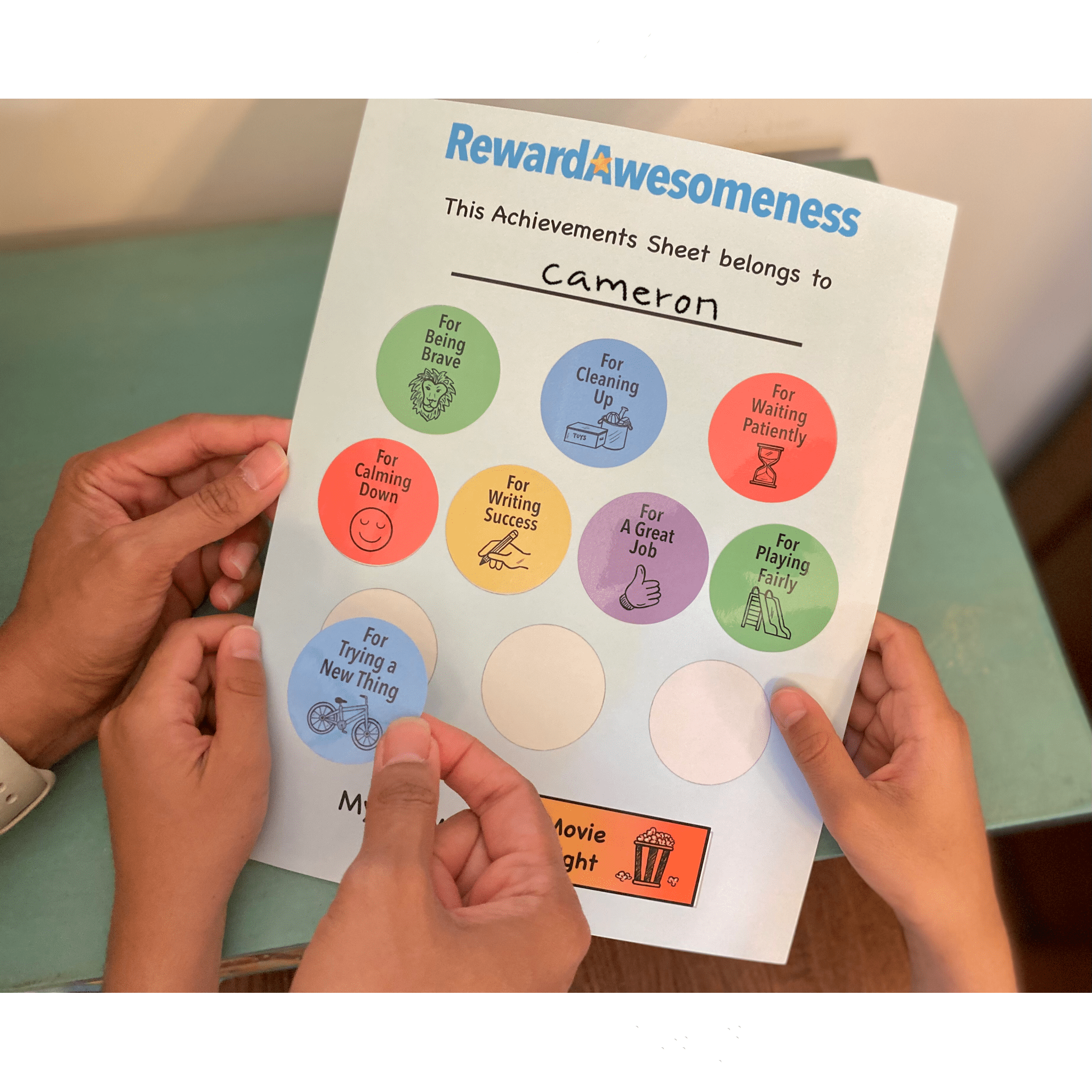 RewardAwesomeness - A Fun Reward System for Kids at Home - Sticker ...