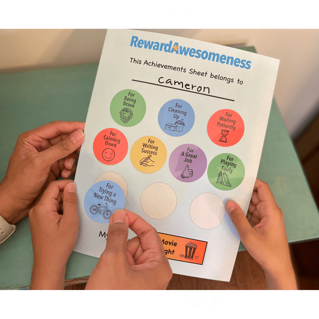 RewardAwesomeness - A Fun Reward System for Kids at Home - Sticker ...