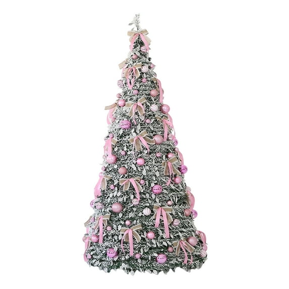 Rewenti 6 Ft Pops Up Christmas Tree with Lights 180cm Pre Lit ...