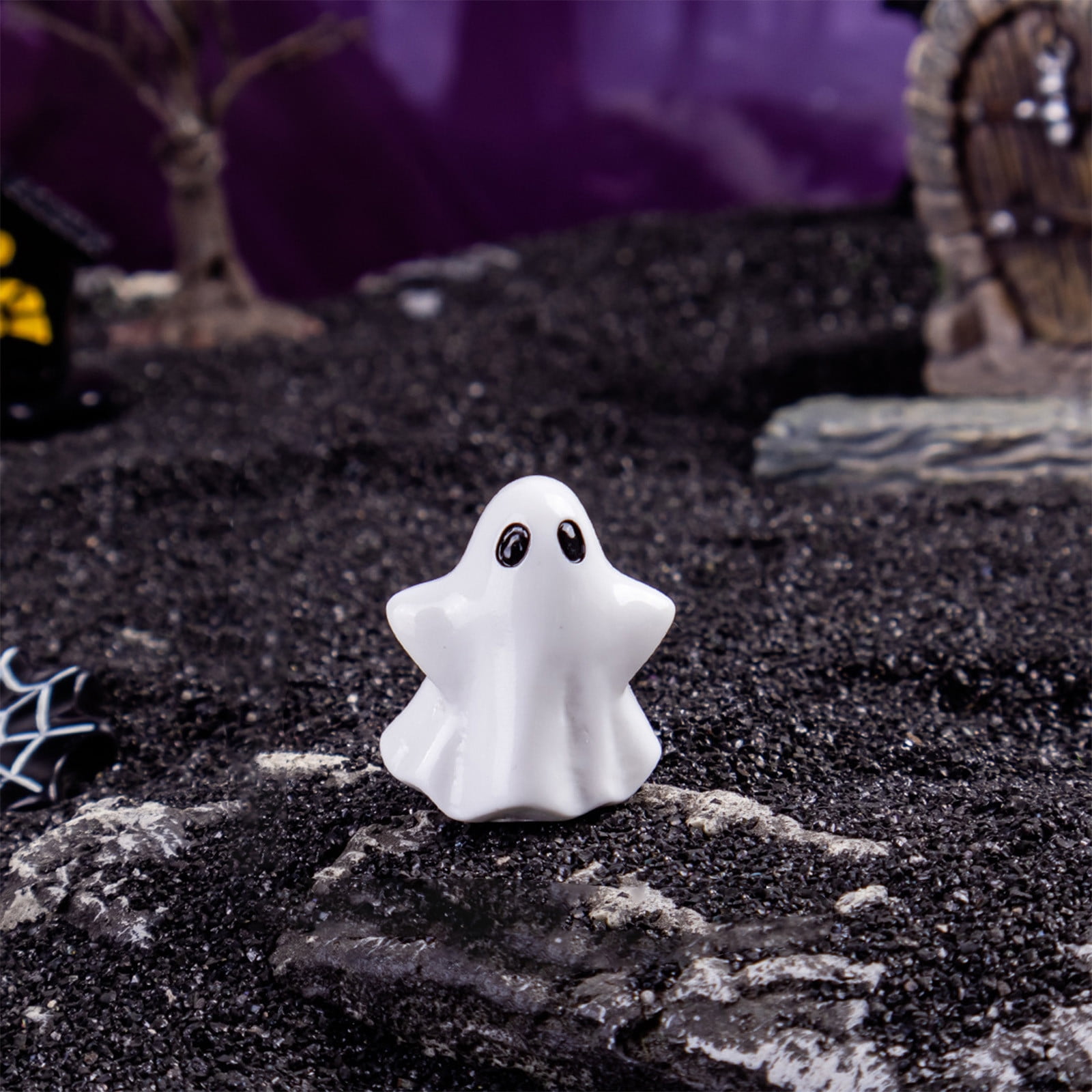 Rewenti Halloween Ghost Resin Ornament - Originality Halloween Floating ...