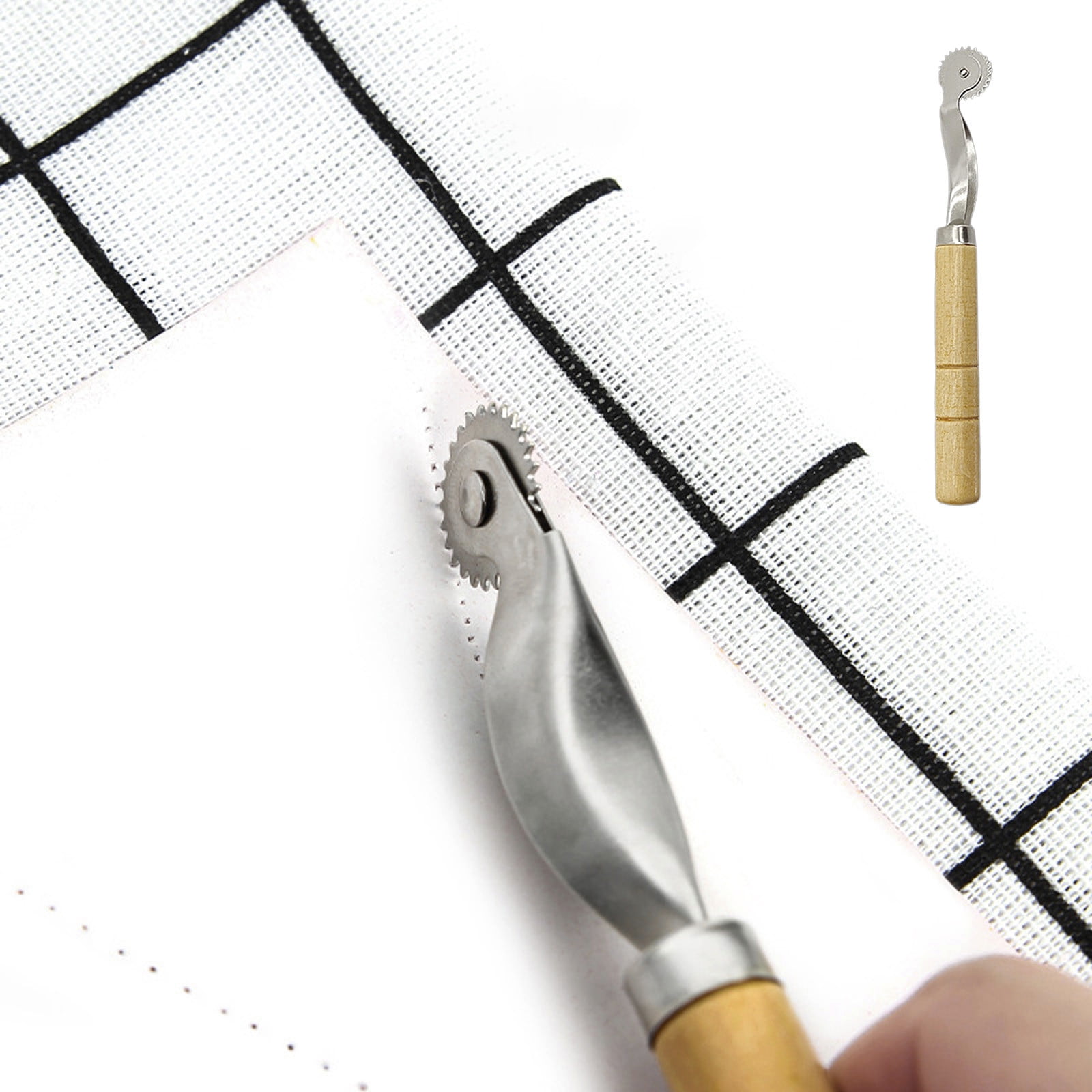 Rewenti Sewing Tracing Wheel - Pounce Wheel Perforation Cutter, Paper ...