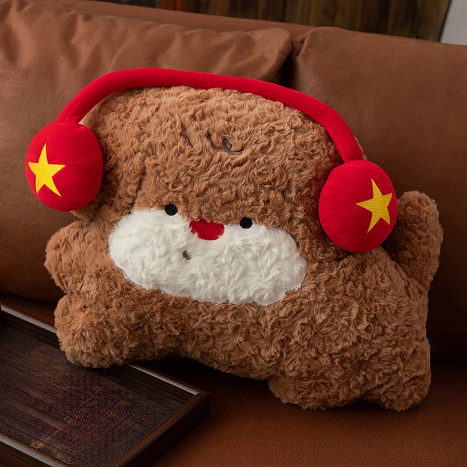Rewenti Soft Cute Earphone Puppy Plush Pillow Toy - Special-shaped ...