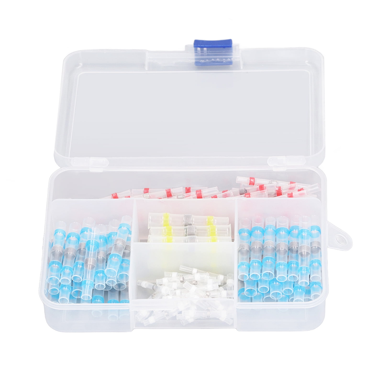 Rewera 120Pcs 4 Types Tin Soldering Terminal Sealing Heat Shrink Tube ...