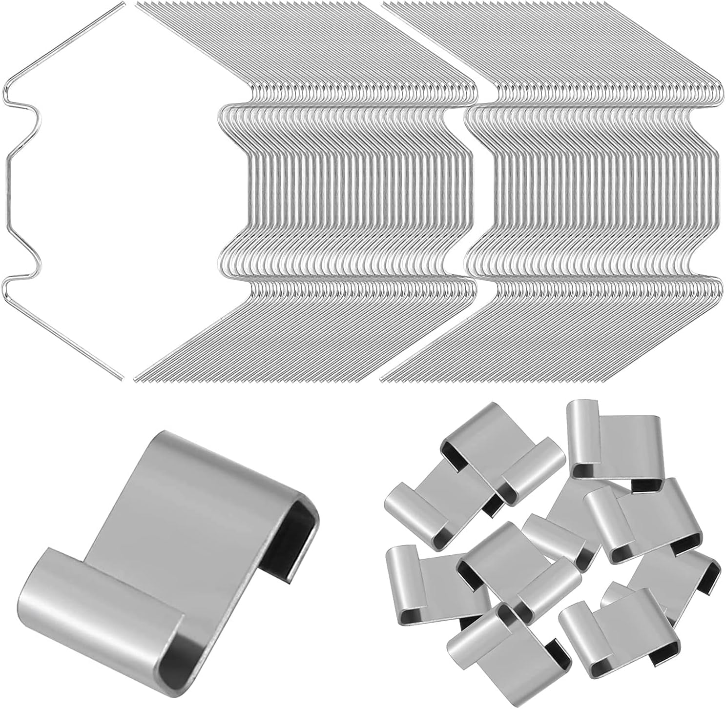 Rewera Greenhouse Glazing Clips 304 Stainless Steel Clip W/Z Type for ...