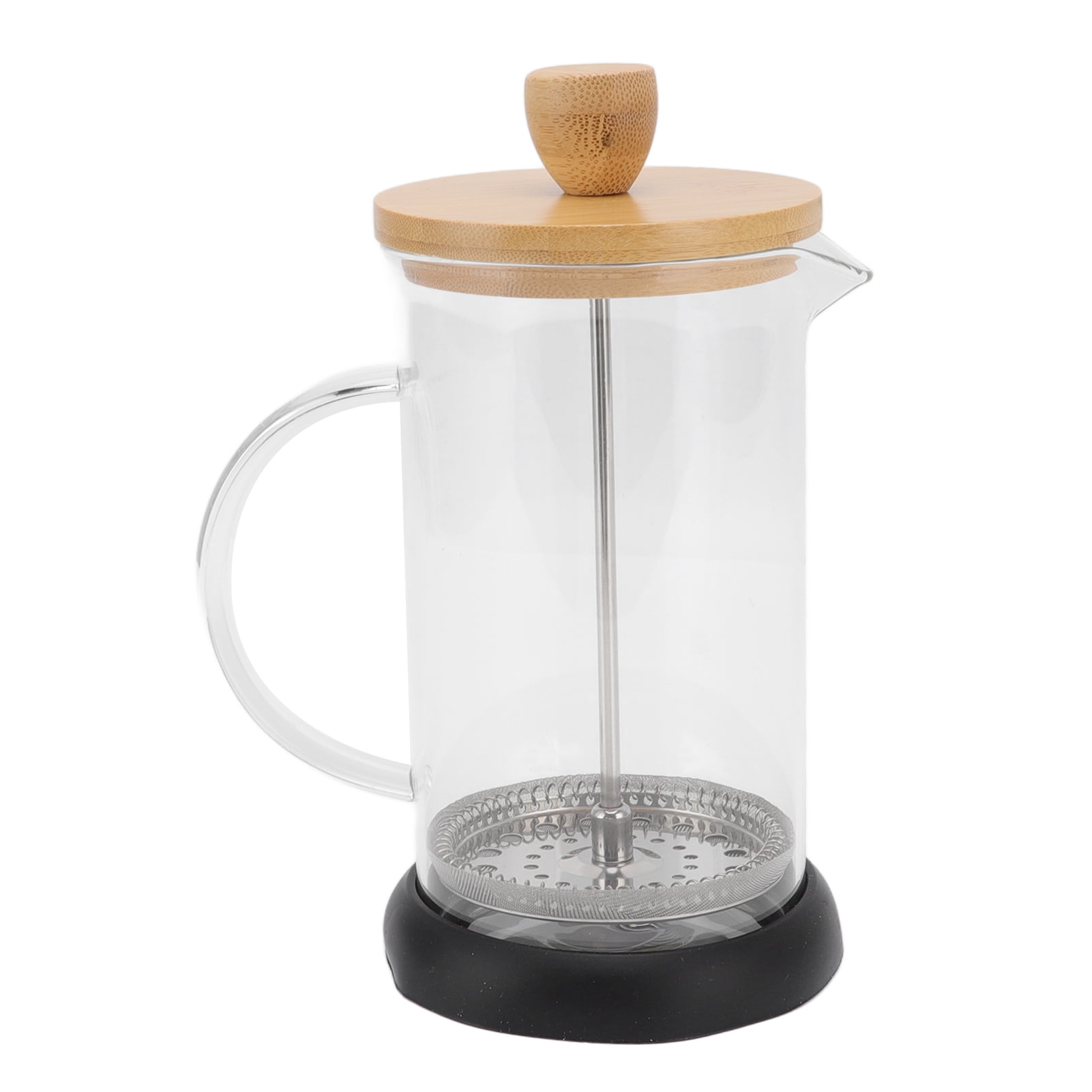 Rewera Heat-Resistant Coffee & Tea Maker with Bamboo Lid, 600ml for ...