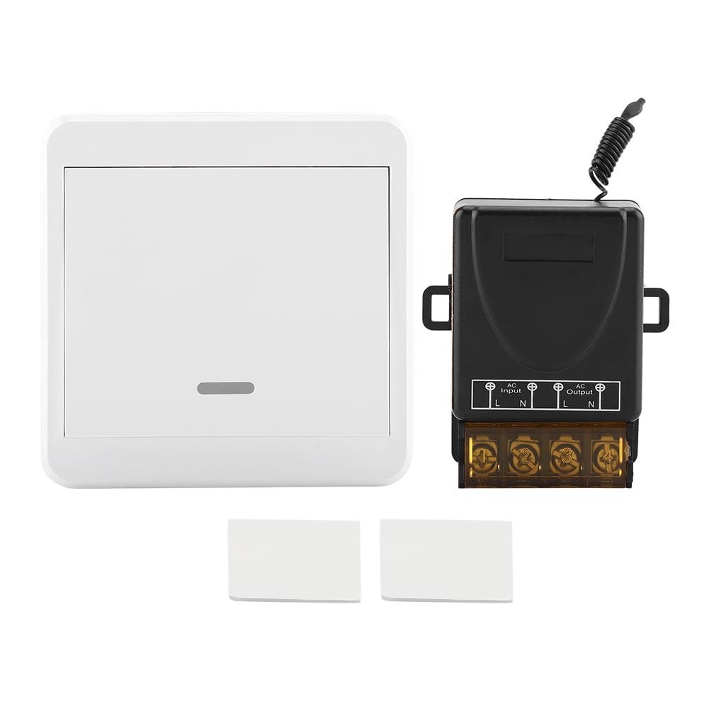 Rewera RC001-AC-MB Wireless Remote Control Transmitter + Receiver ...