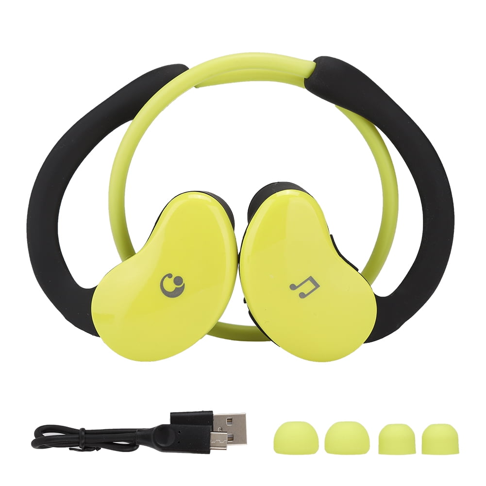 Rewera Rear-Mounted Headset with CVC Noise Reduction and Wireless ...