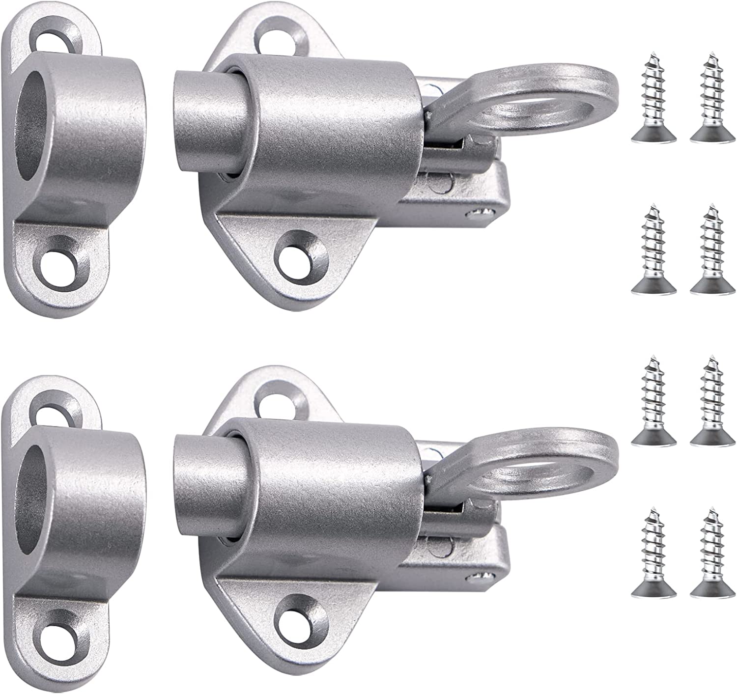 Rewera Rebound Door Latch 2PCS Automatic Door Latch Automatic Spring ...