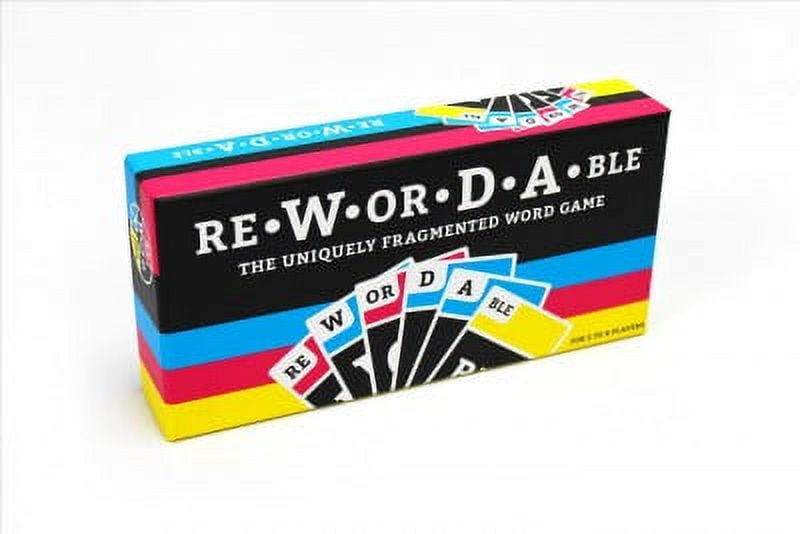Rewordable Card Game : The Uniquely Fragmented Word Game (Game ...