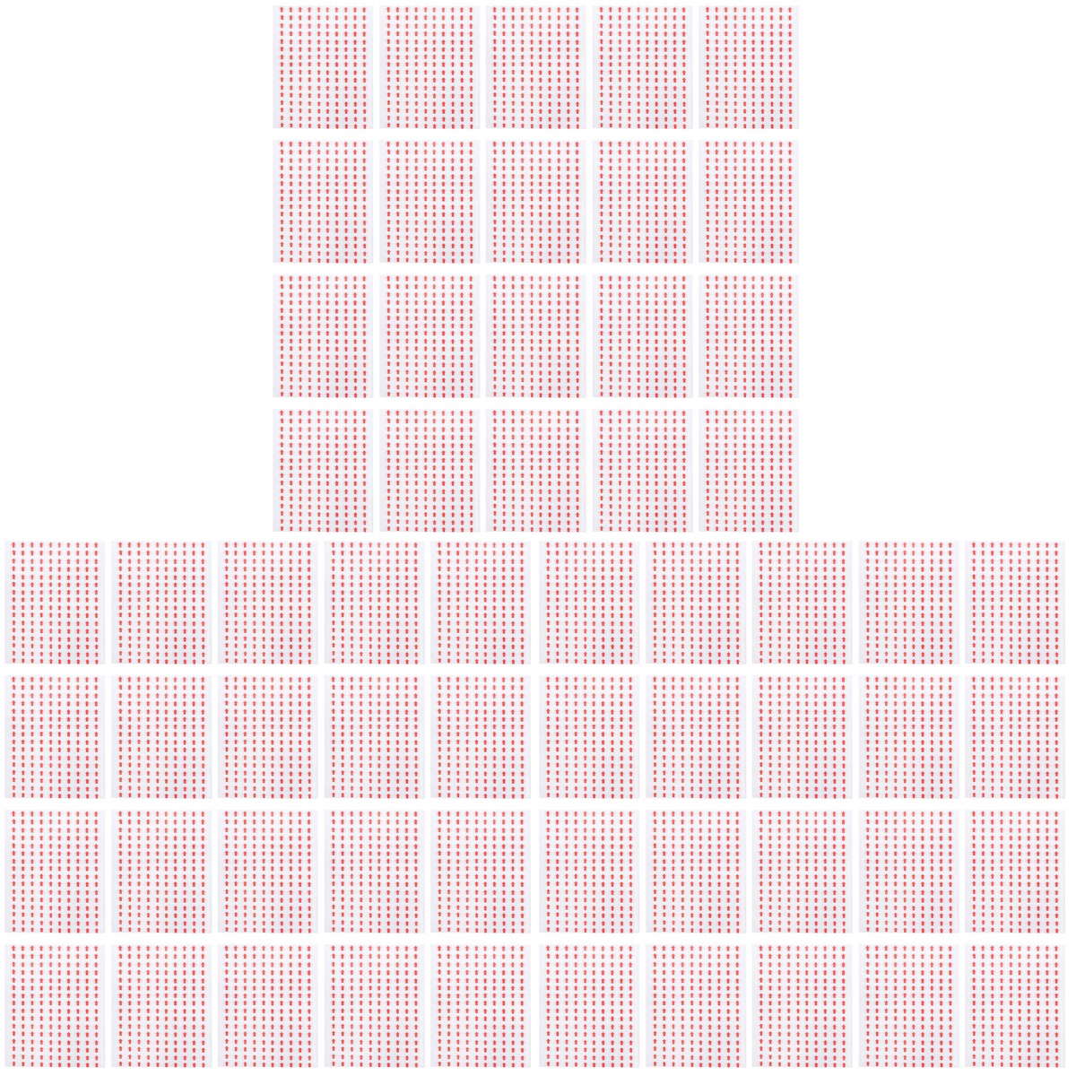 Rework Sheets Arrow Indicating Direction Decals Equipment Stickers ...